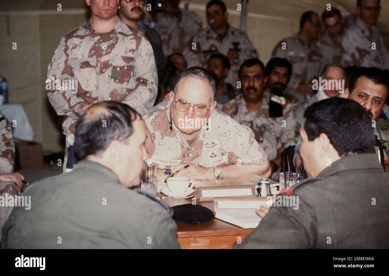 GEN. H. Norman Schwarzkopf, commander-in-chief, U.S. Central Command ...