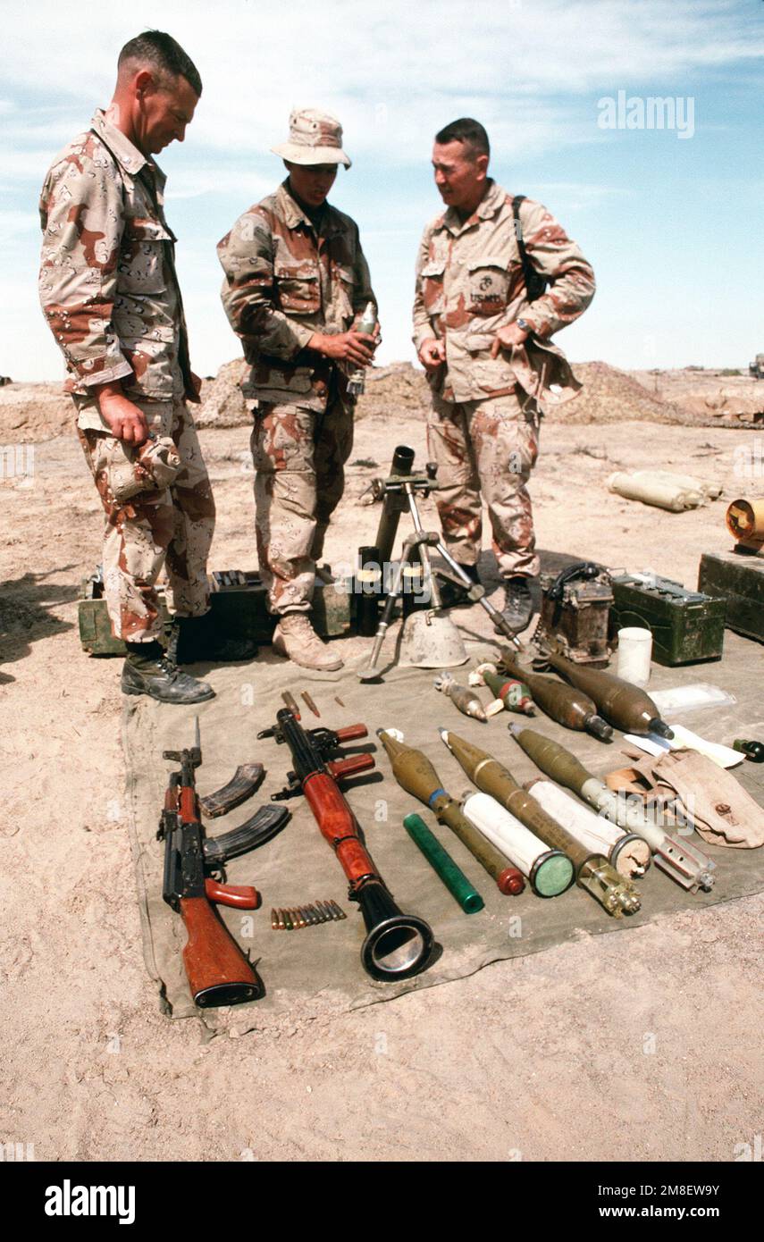 LT. COL. Michael H. Smith, left, commanding officer, 3rd Battalion, 9th ...