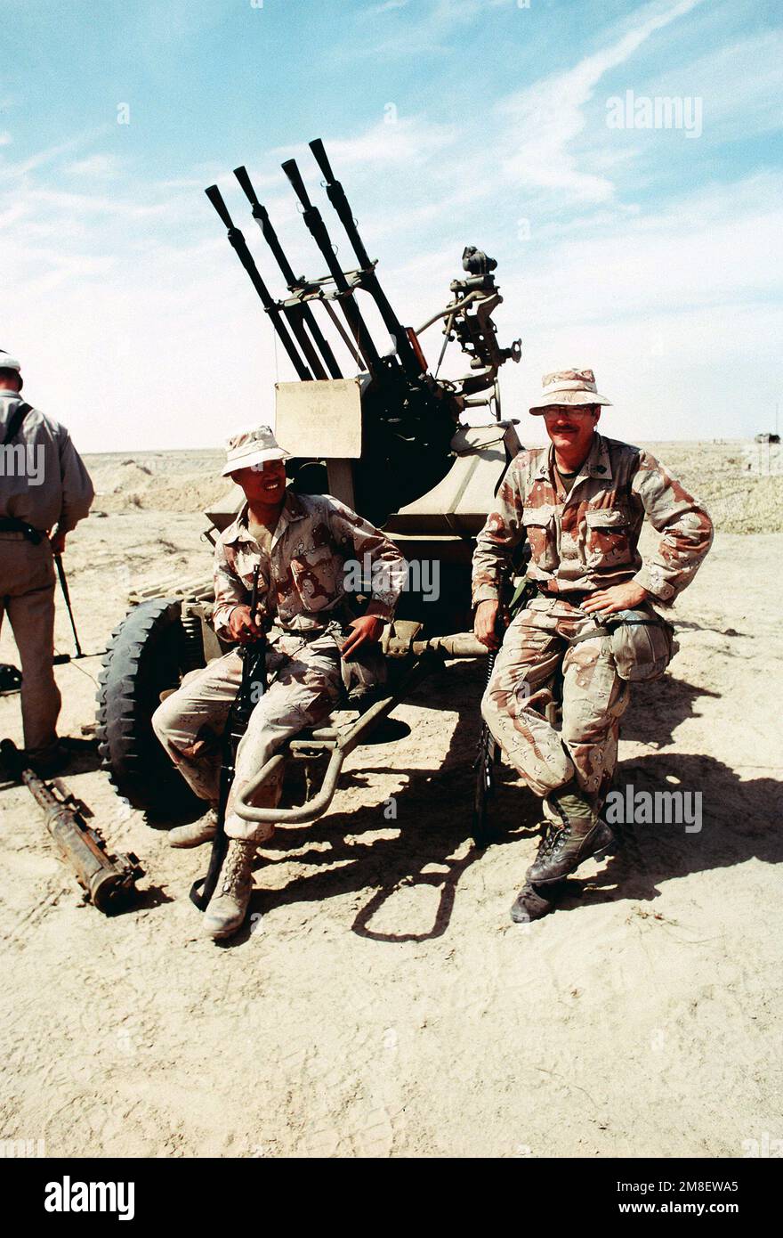 Lance CPL. Gregory B. Cruz, left, and 1ST SGT. Charles M. Tonn of the ...