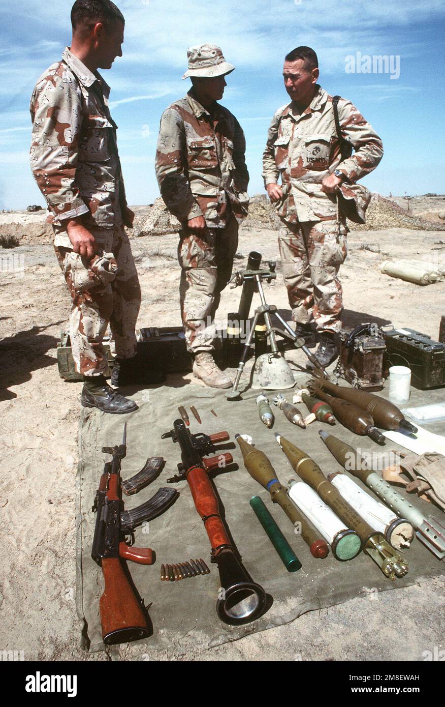 LT. COL. Michael H. Smith, left, commanding officer, 3rd Battalion, 9th ...