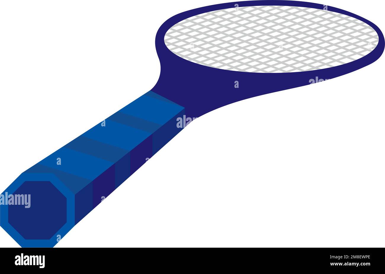 Isolated colored tennis racket icon Vector Stock Vector Image & Art - Alamy