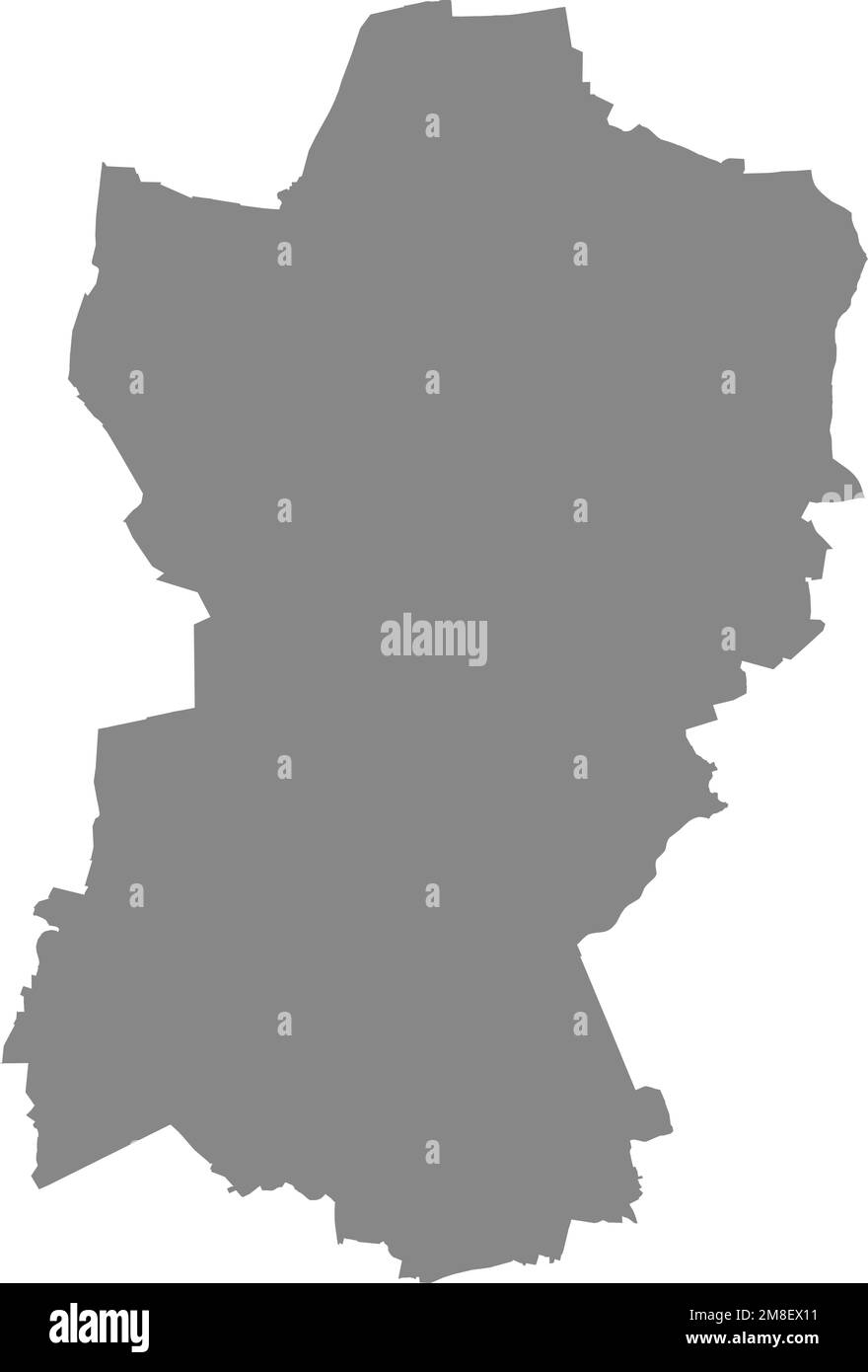 Gray map of DORSTEN, GERMANY Stock Vector Image & Art - Alamy