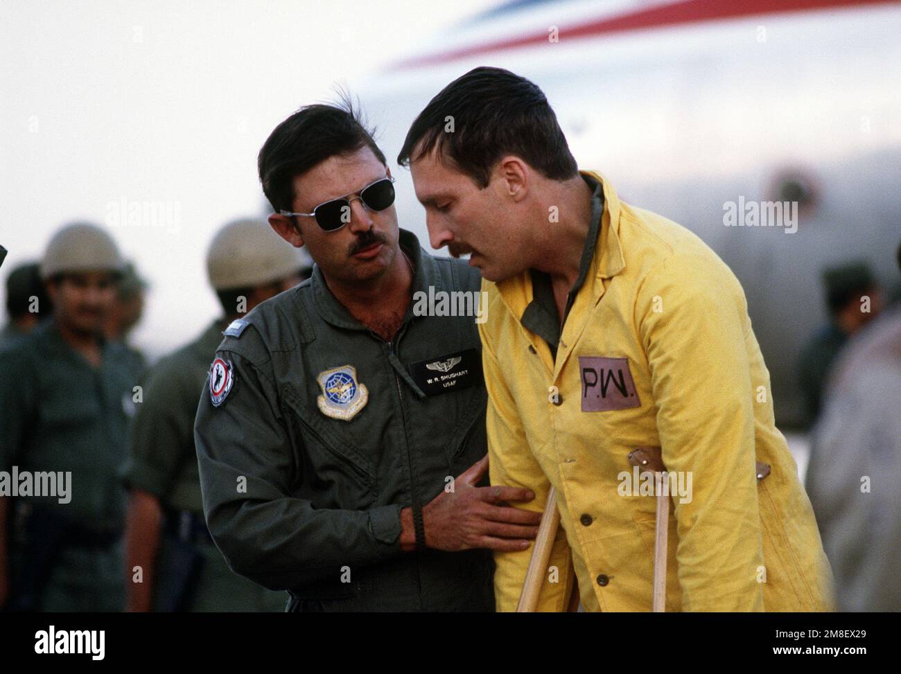 Former prisoner of war CAPT. William Andrews, a U.S. Air Force pilot ...