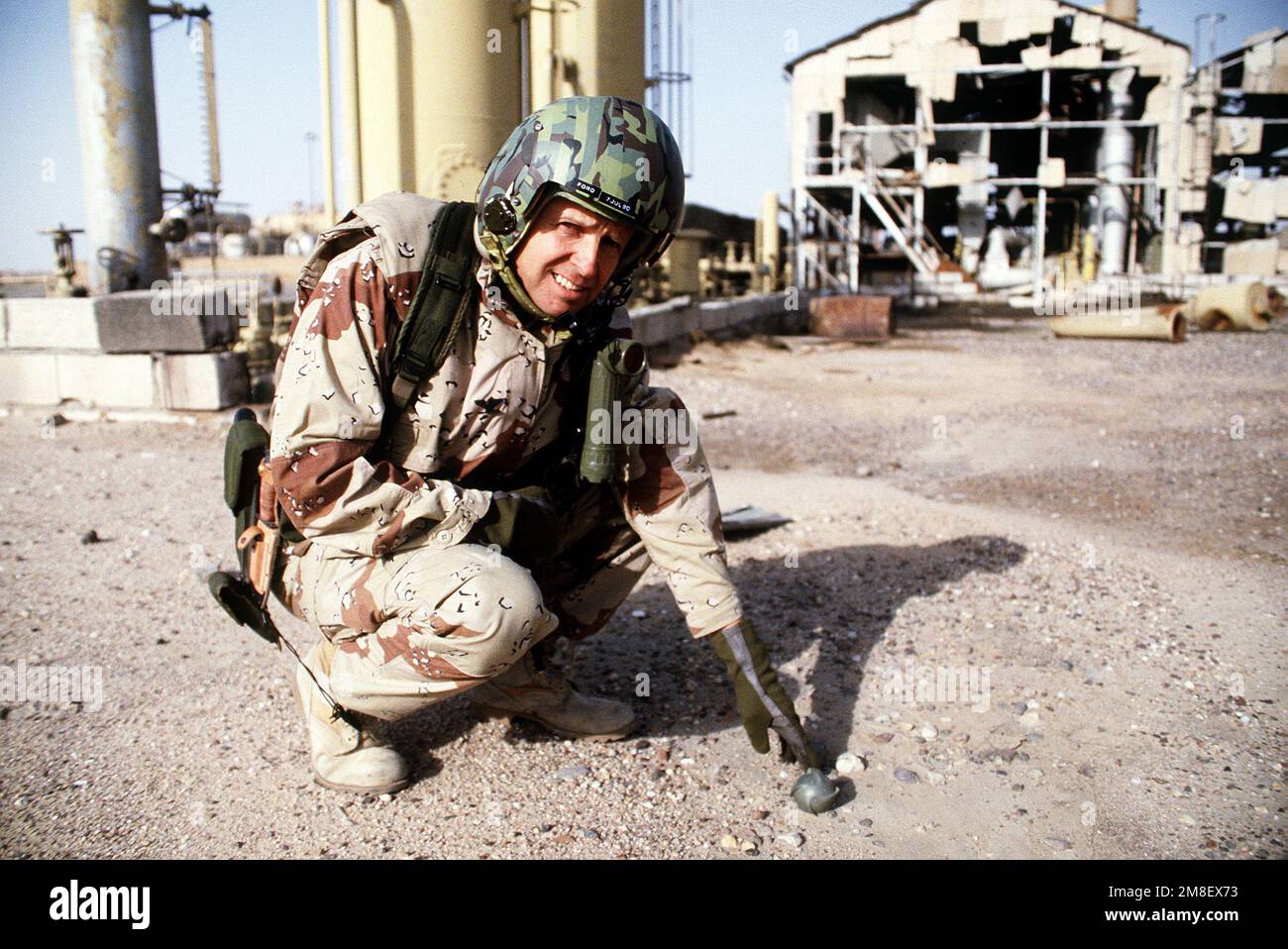 COL. John Ford III, commander of the 1615th Audio Visual Squadron ...