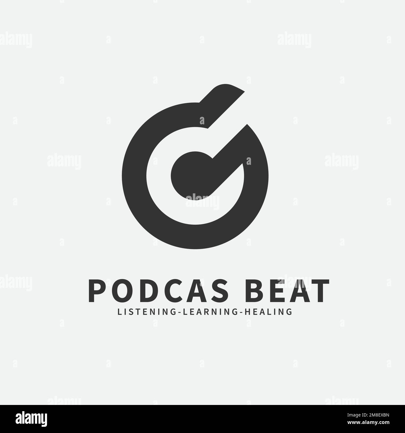 Melody podcast Stock Vector Images - Alamy