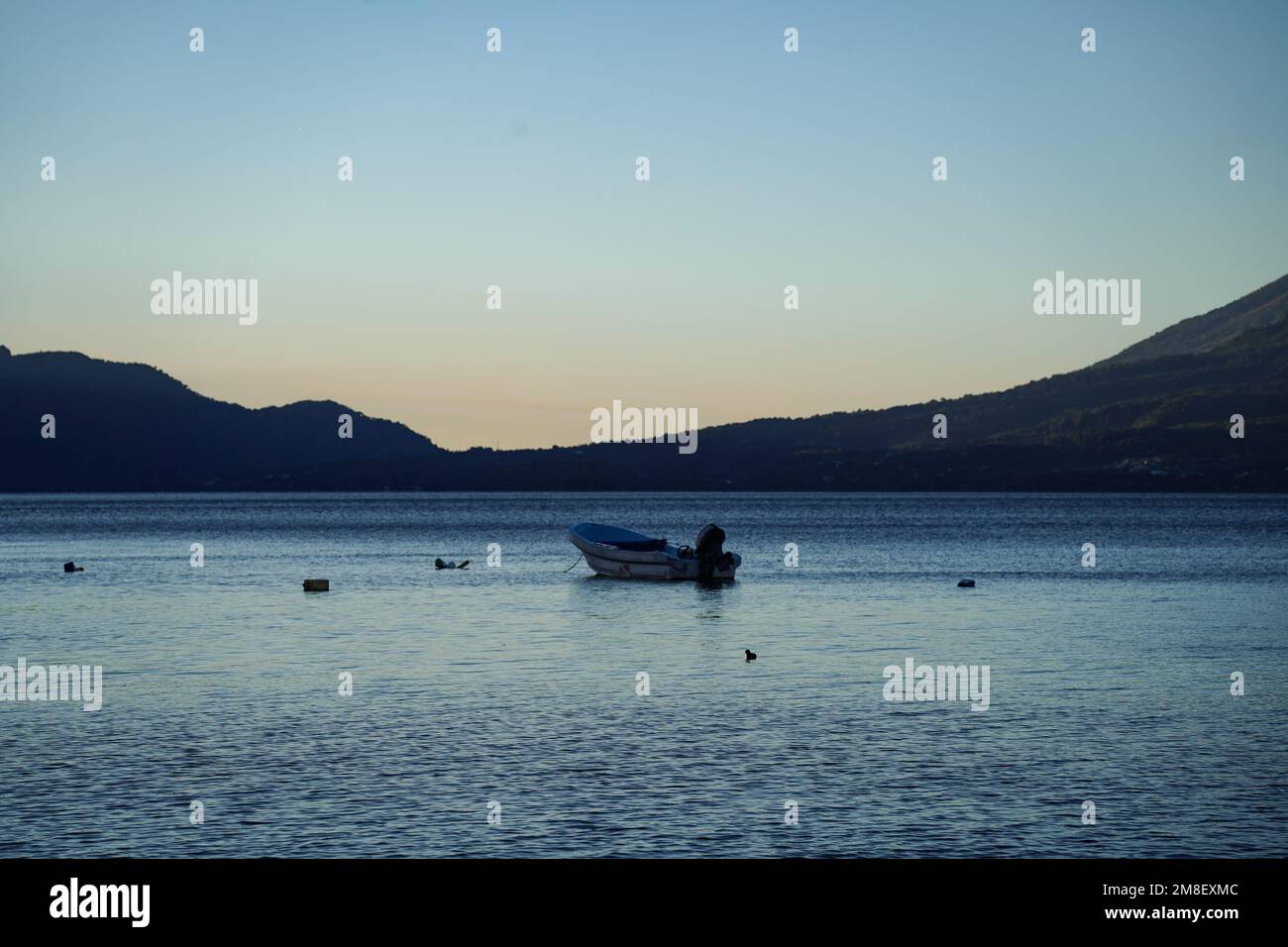 Atitlan, Guatemala. 13th Jan, 2023. General view of the Atitlan Lake ...