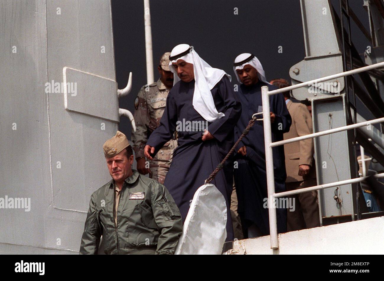 Rear Adm. Raynor A.K. Taylor, commander, U.S. Navy Middle East Force ...