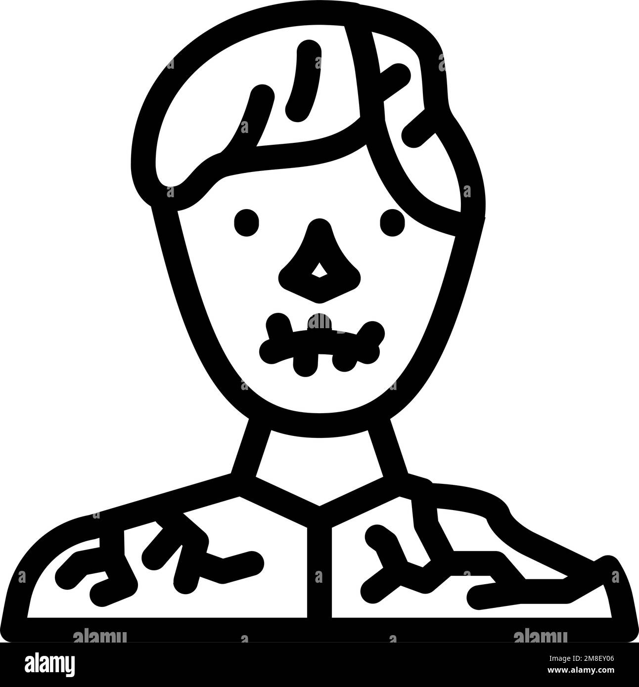 Zombie apocalypse poster Black and White Stock Photos & Images - Alamy