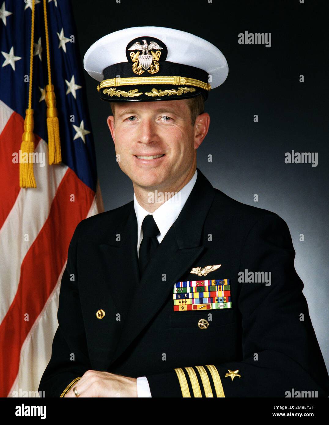 CAPT Dennis S. Gladman, USN (covered). Country: Unknown Stock Photo - Alamy
