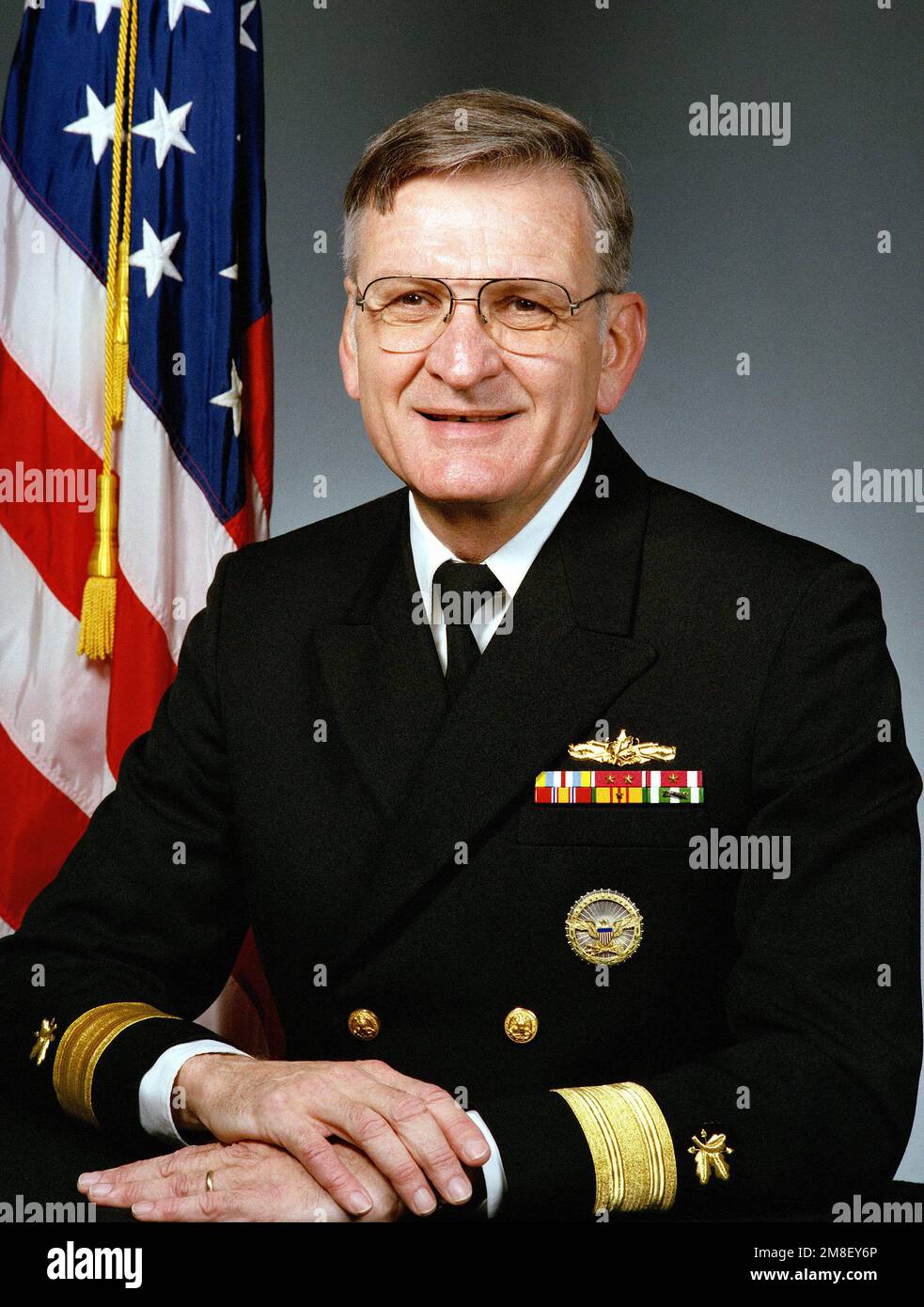 RDML (lower half) Eugene B. Harshbarger, USN (uncovered). Country ...