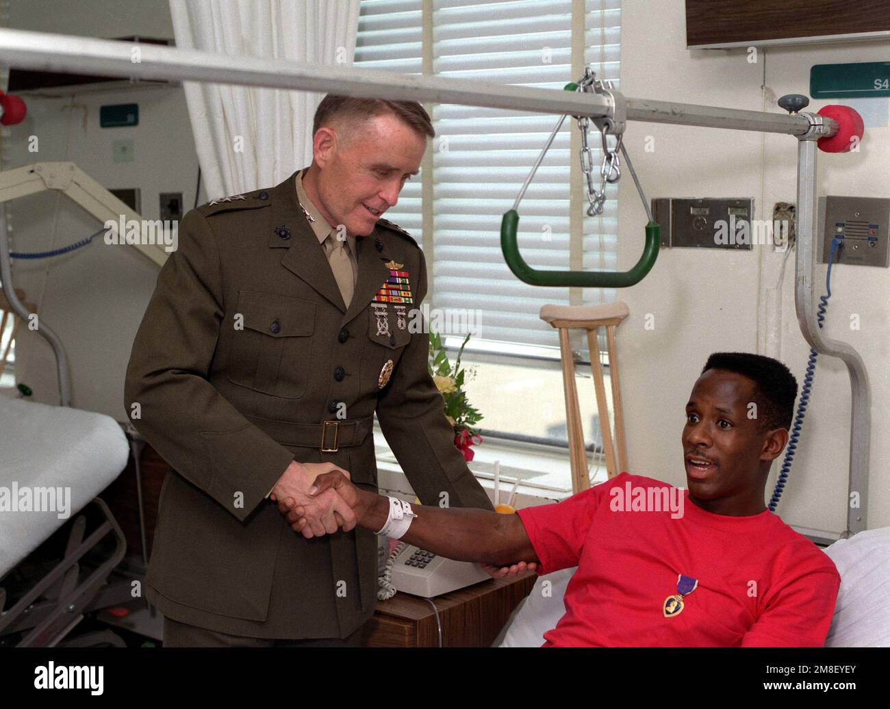 LT. GEN. Carl E. Mundy, deputy commander, Fleet Marine Force Atlantic ...