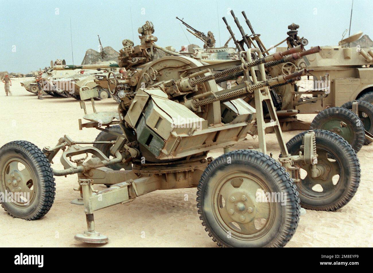 Anti aircraft gun operation hi-res stock photography and images - Alamy