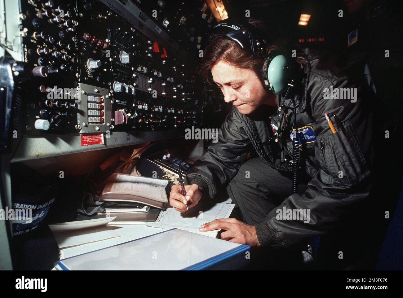 SSGT Diane Cherry of the 1850th Airborne Communications Squadron ...