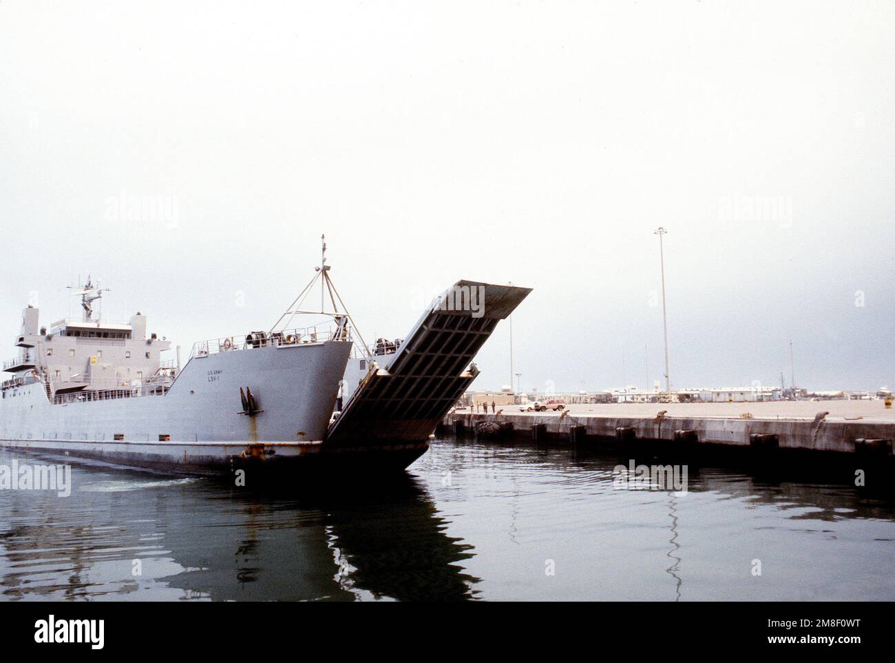 A Starboard Bow View Of The U S Armys Logistical Support Vessel General Frank S Besson Jr