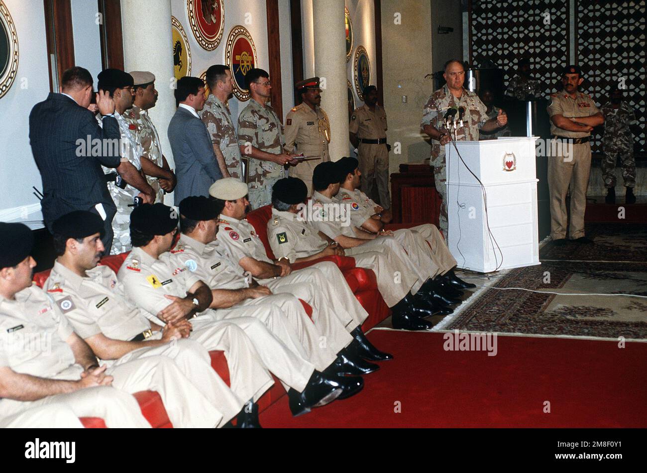 GEN. Norman Schwarzkopf, commander-in-chief, U.S. Central Command ...