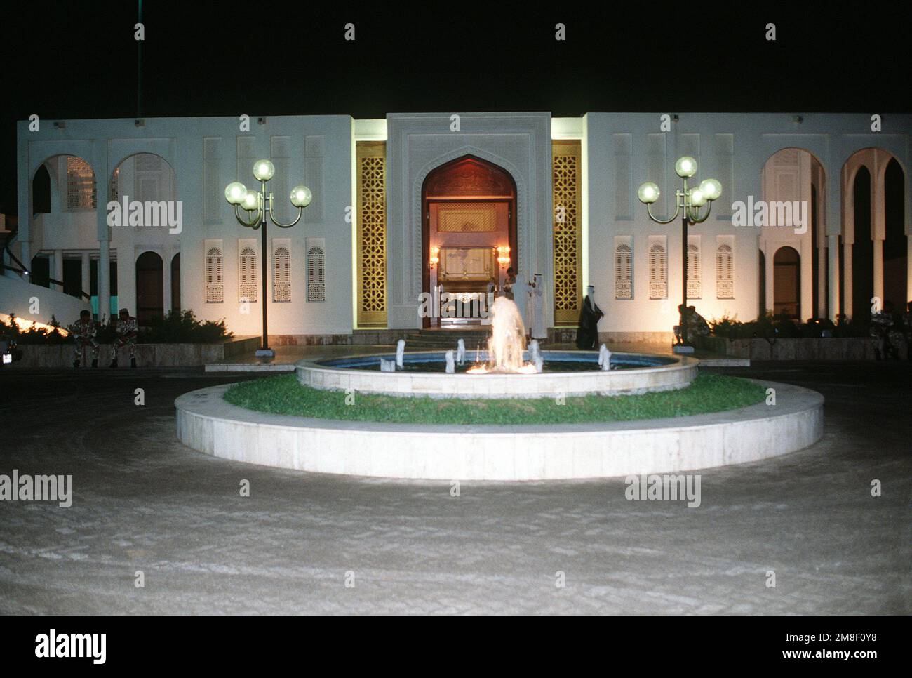 An exterior view of Sifirah Palace, the private residence of Crown ...
