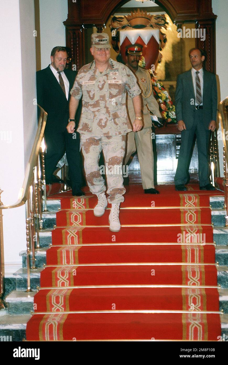 GEN. Norman Schwarzkopf, commander-in-chief, U.S. Central Command ...