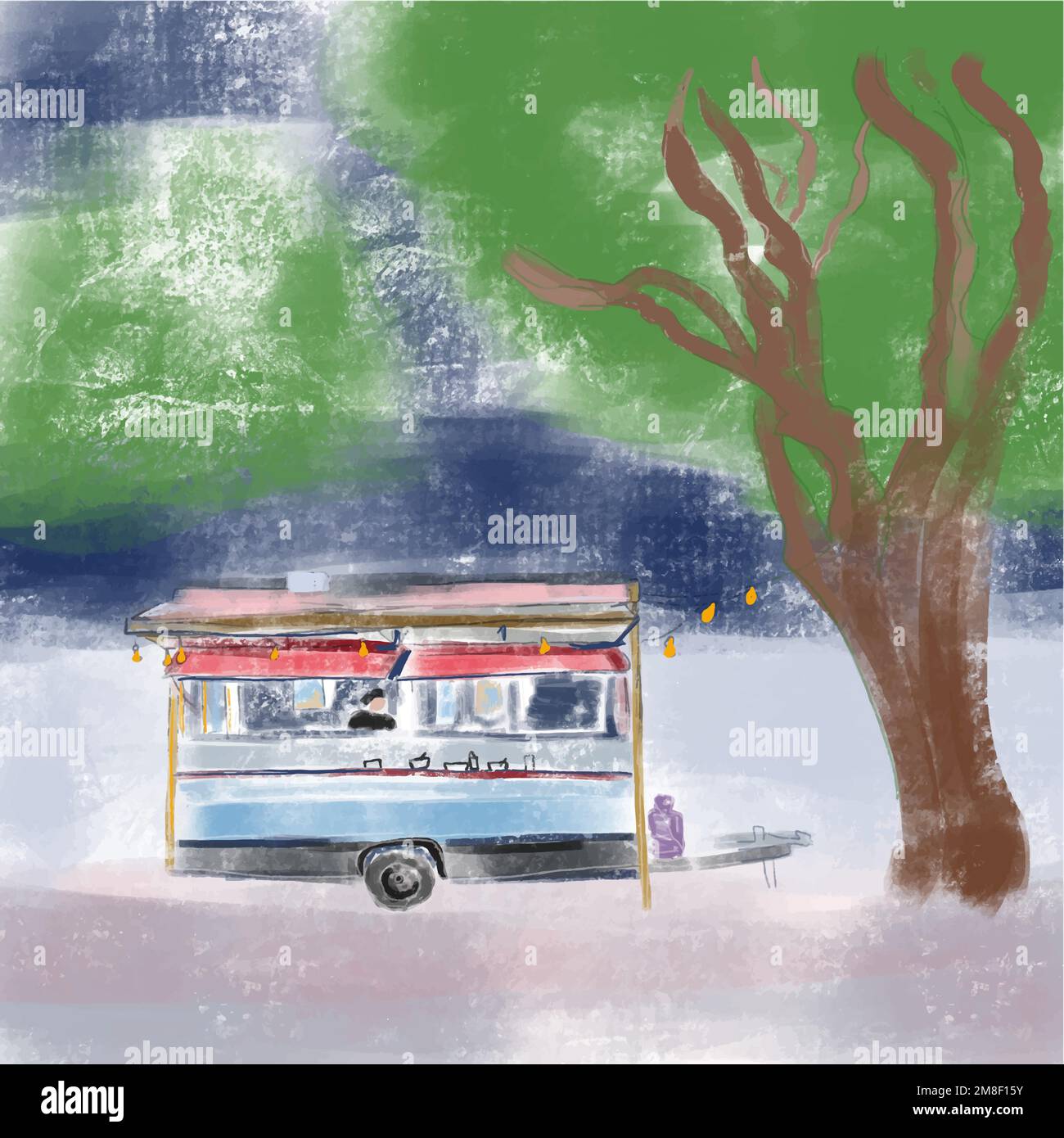 Market truck Cut Out Stock Images & Pictures - Alamy