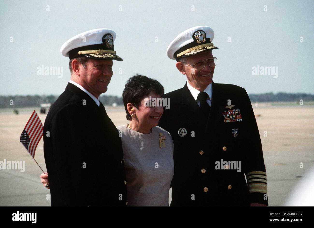 Vice Adm. James K. Ready, Commander, Naval Air Force Atlantic, and Adm ...