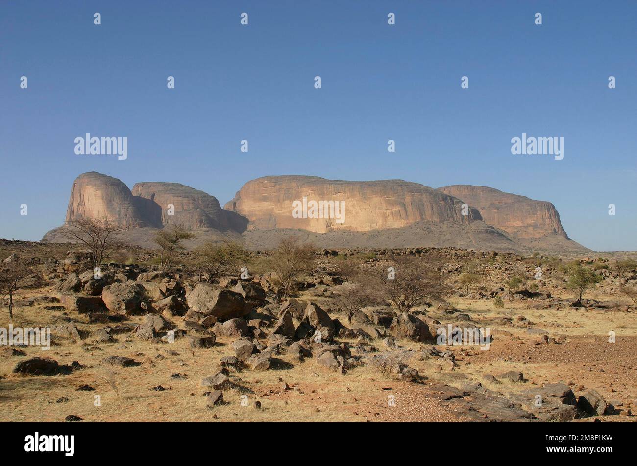Mighty mountains of sandstone lie in the area between the Hand of ...