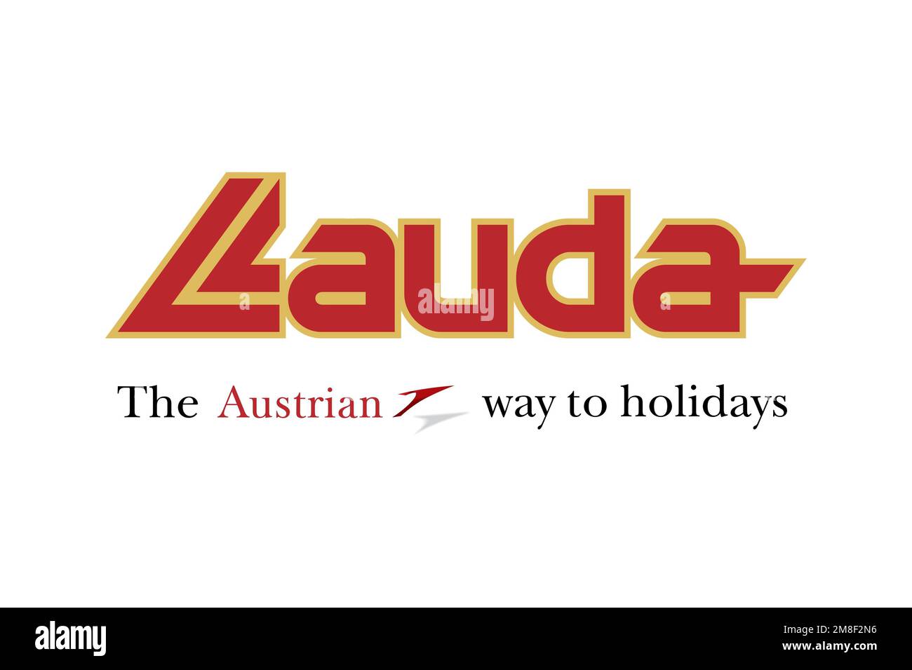 Lauda Air, Logo, White background Stock Photo - Alamy