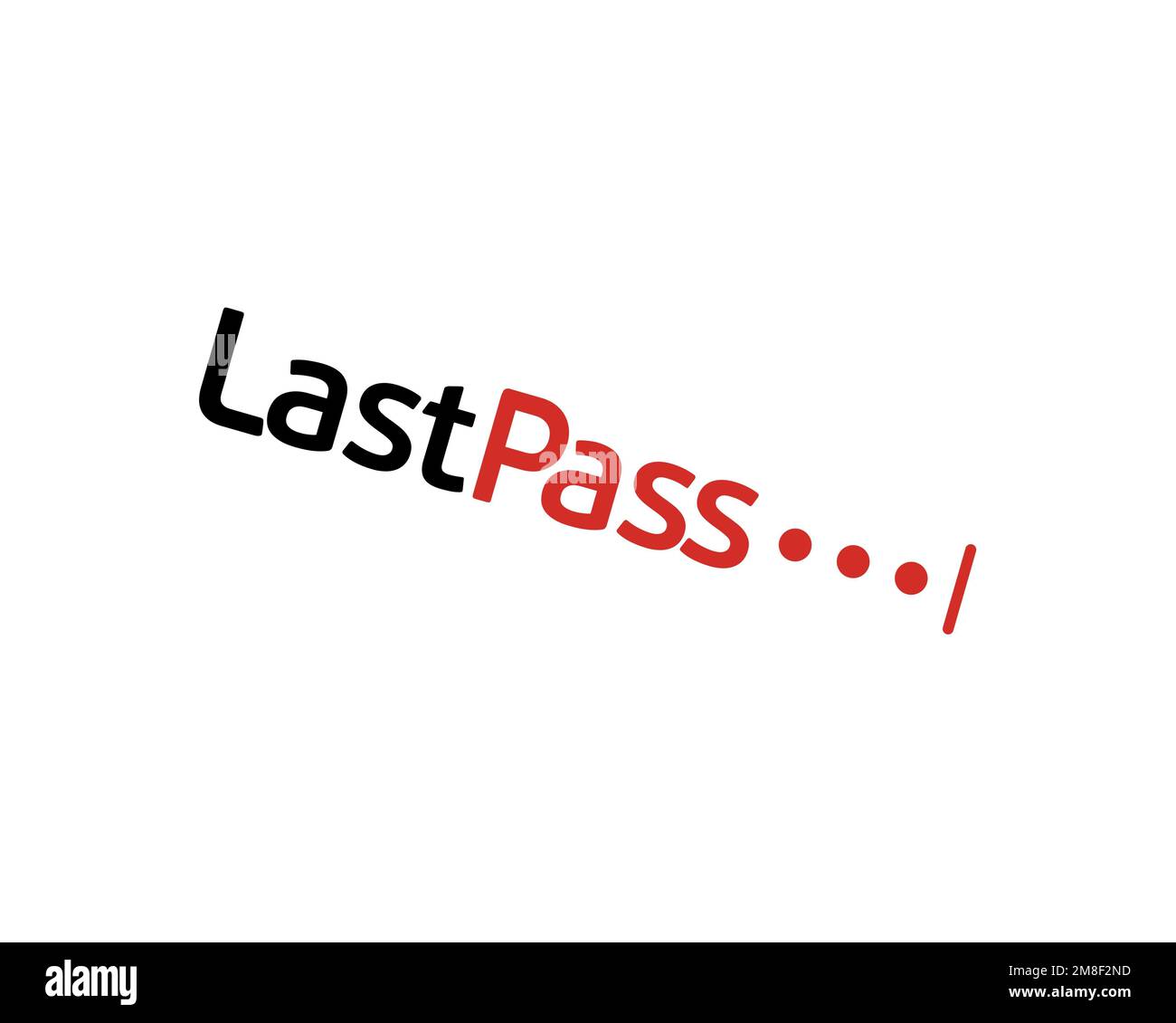 LastPass, rotated logo, white background B Stock Photo - Alamy