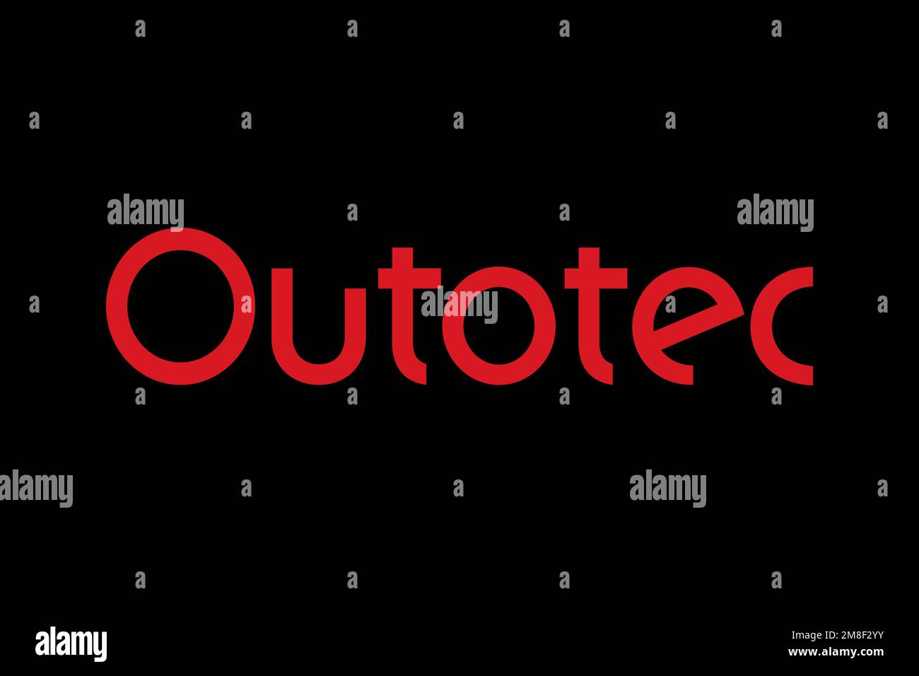 Outotec, Logo, Black background Stock Photo - Alamy