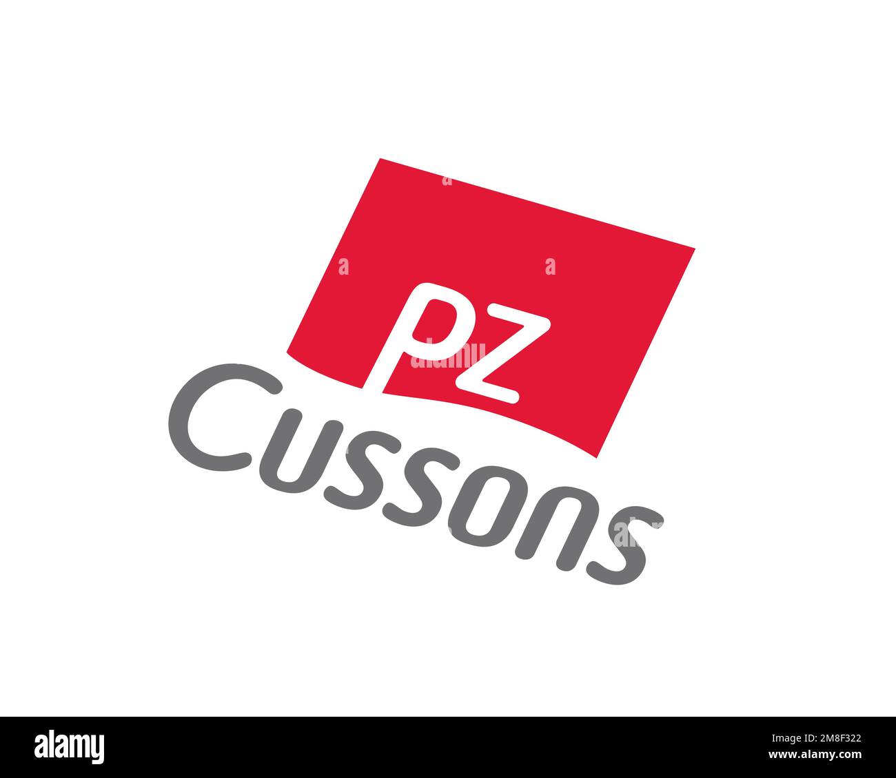PZ Cussons, rotated logo, white background B Stock Photo - Alamy