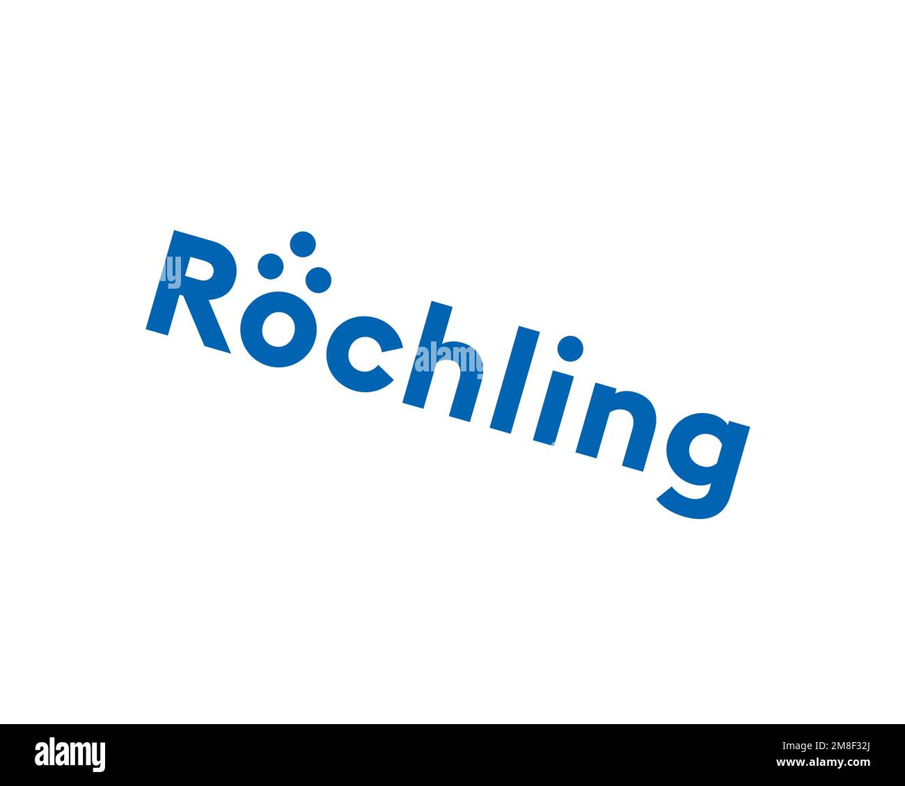 Roechling Group, rotated logo, white background B Stock Photo - Alamy