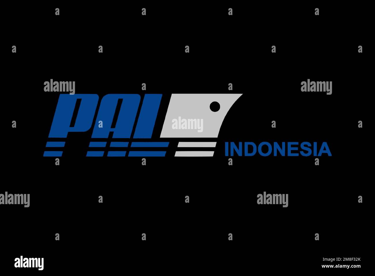 PT PAL Indonesia, Logo, Black background Stock Photo - Alamy
