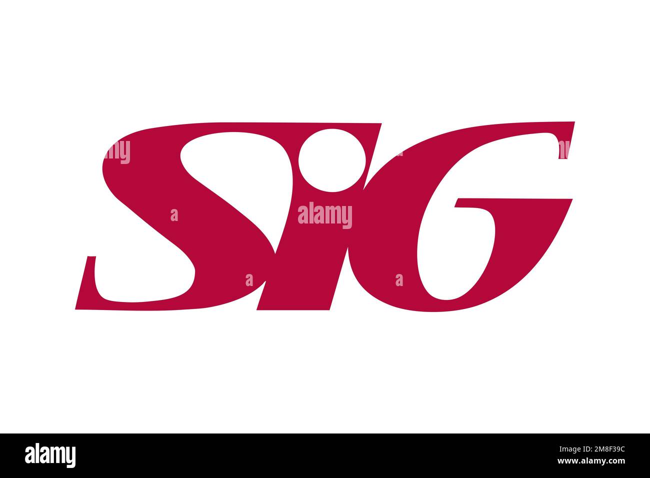 SIG plc, Logo, White background Stock Photo - Alamy