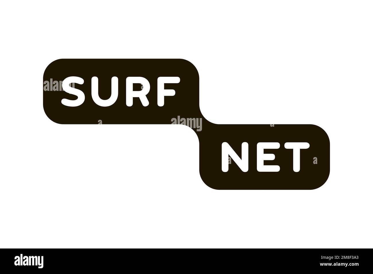 SURFnet, Logo, White background Stock Photo - Alamy