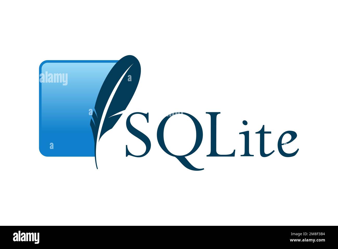 SQLite, Logo, White background Stock Photo - Alamy