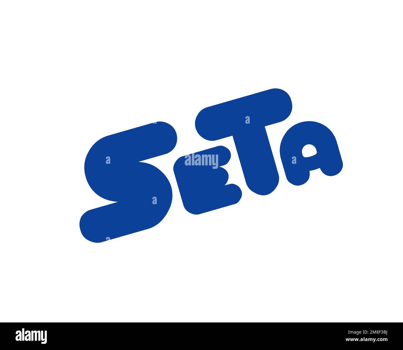 SETA Corporation, rotated logo, white background Stock Photo - Alamy