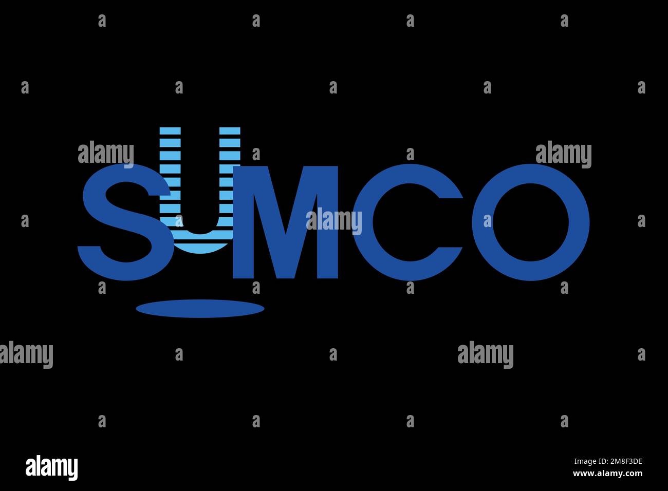 SUMCO, Logo, Black background Stock Photo - Alamy