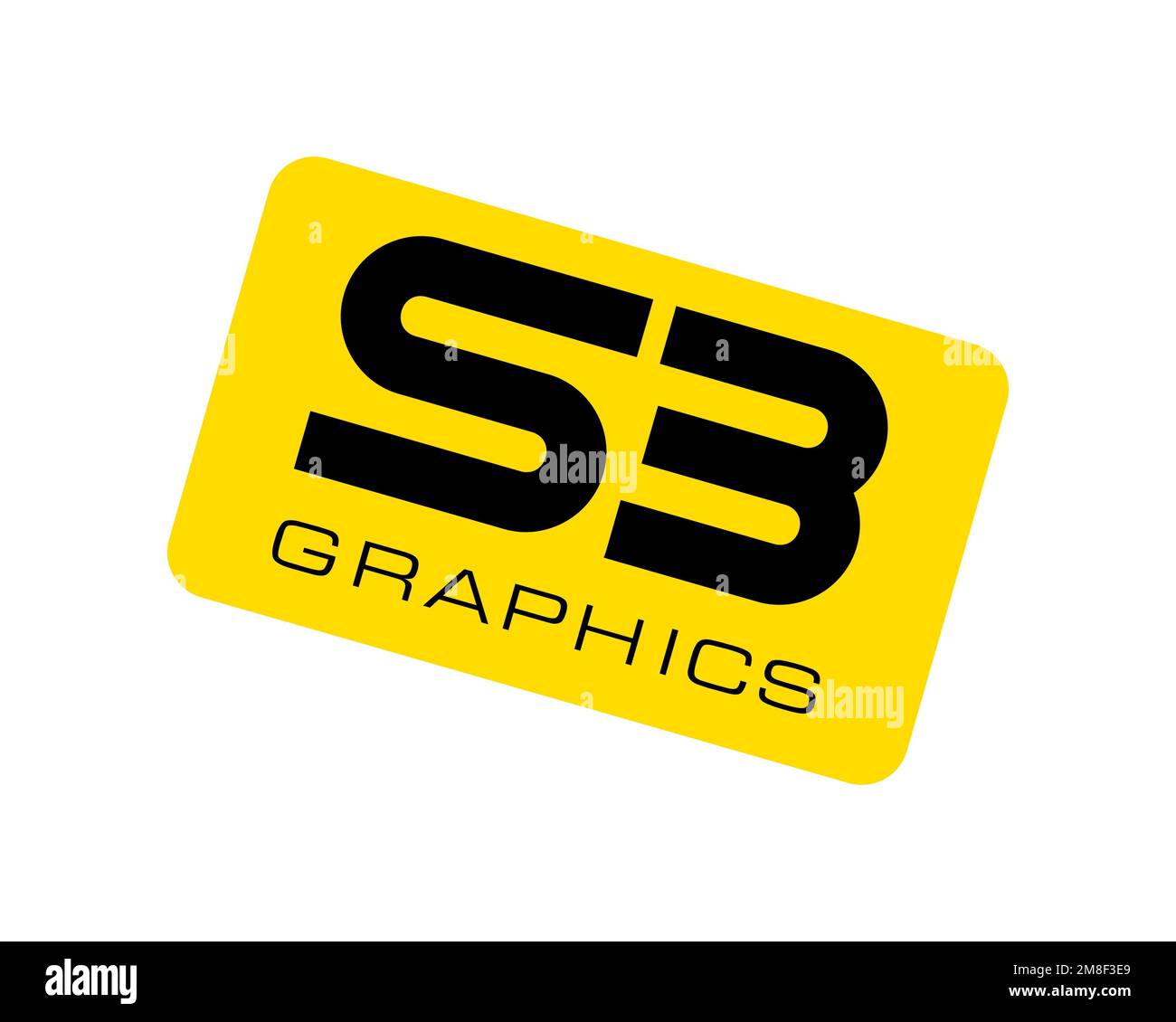 S3 Graphics, rotated logo, white background B Stock Photo - Alamy