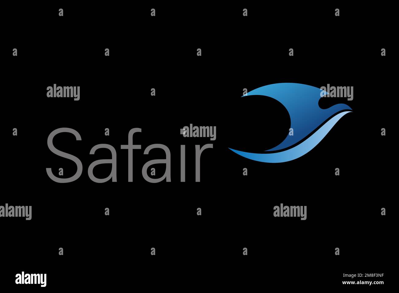 Safair, Logo, Black background Stock Photo - Alamy