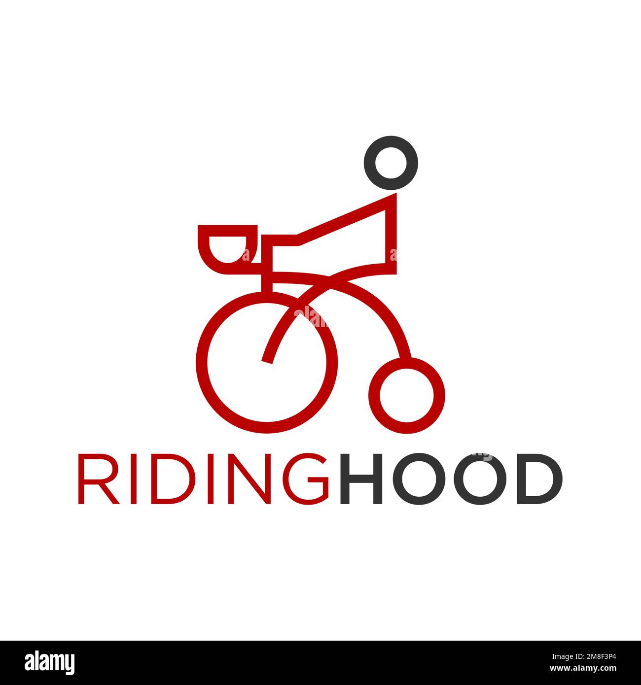 Simple and unique older bicycle shape image graphic icon logo design ...