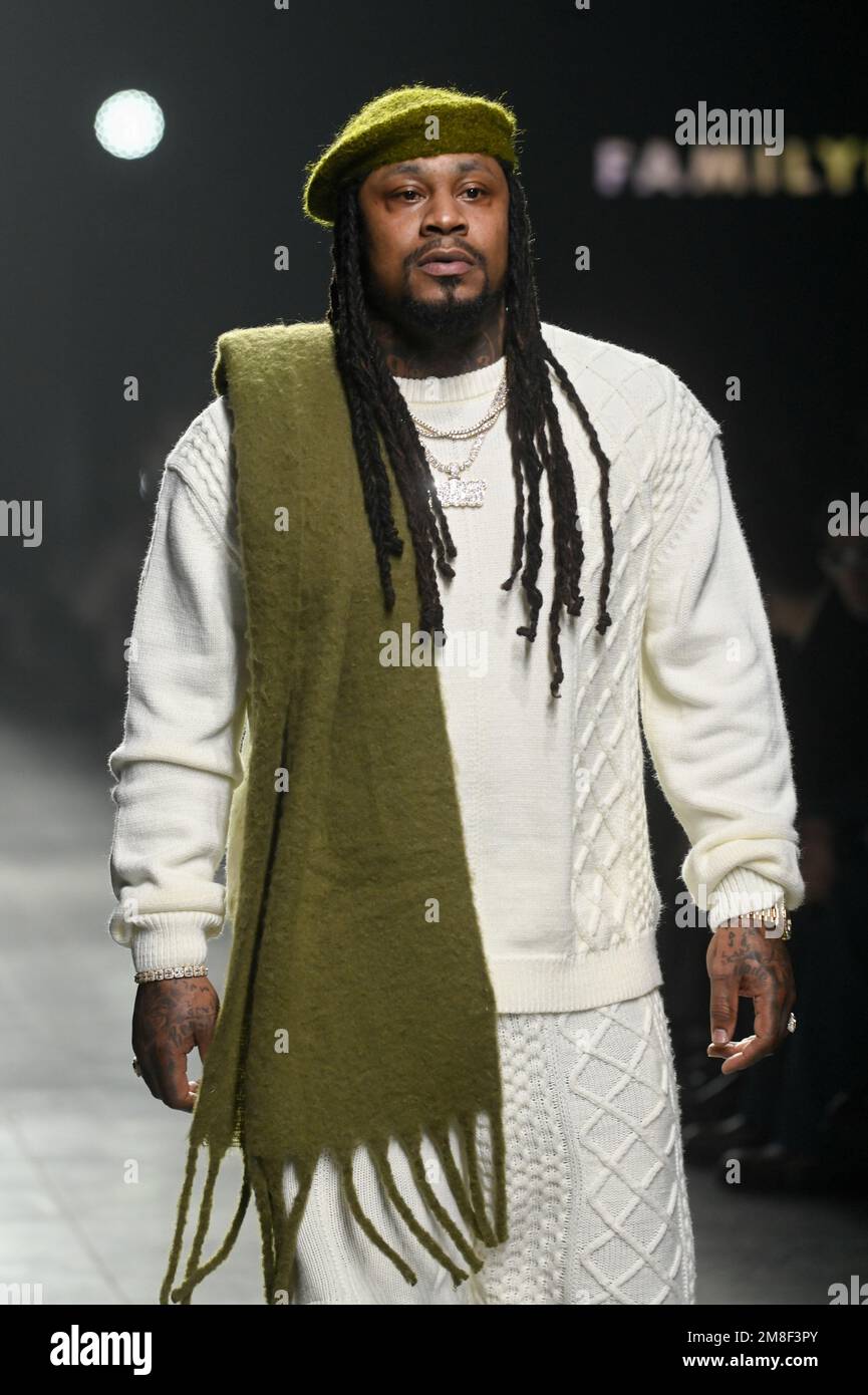 Milan, Italy. 13th Jan, 2023. Milan, Men Fashion Week, Fall Winter 2023 ...