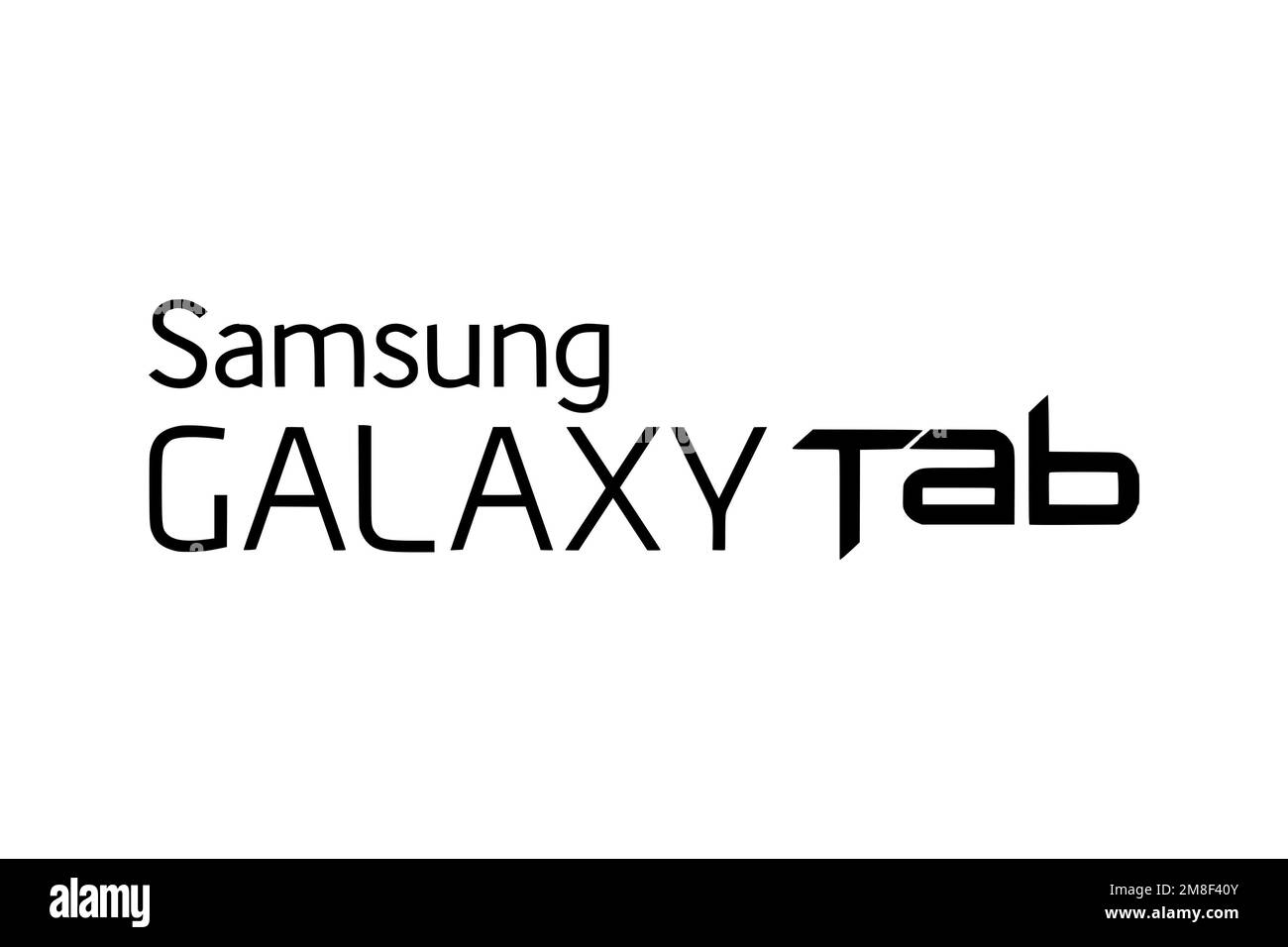 Samsung Galaxy Tab Pro 12. 2, Logo, White Background Stock Photo - Alamy