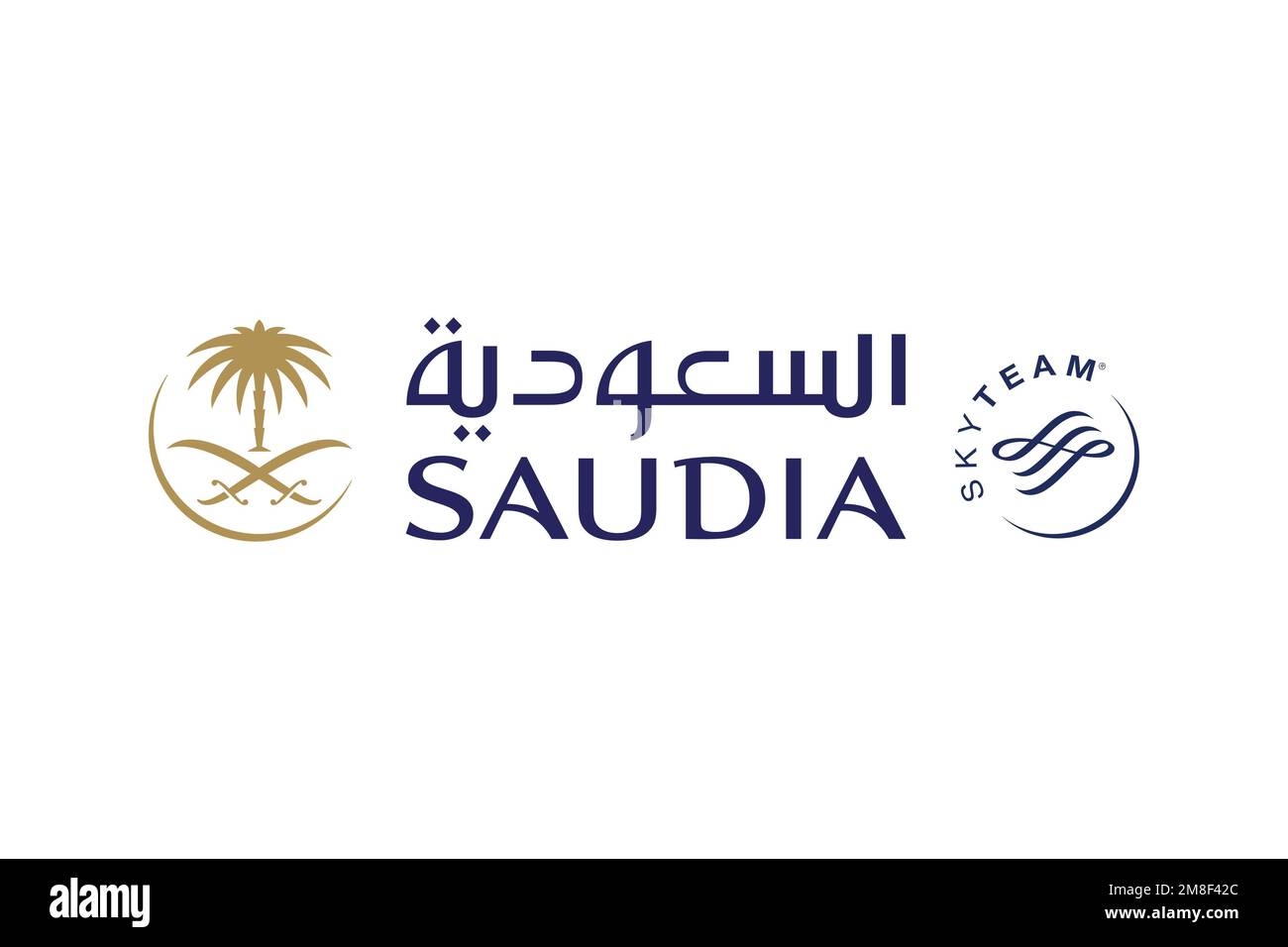 Saudia, Logo, White background Stock Photo - Alamy