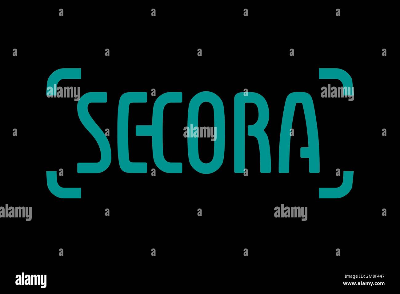 Secora, Logo, Black background Stock Photo - Alamy