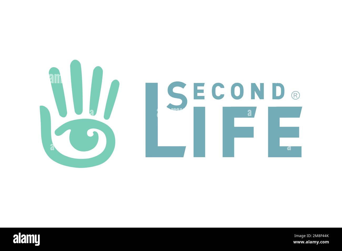 Second Life, Logo, White Background Stock Photo - Alamy