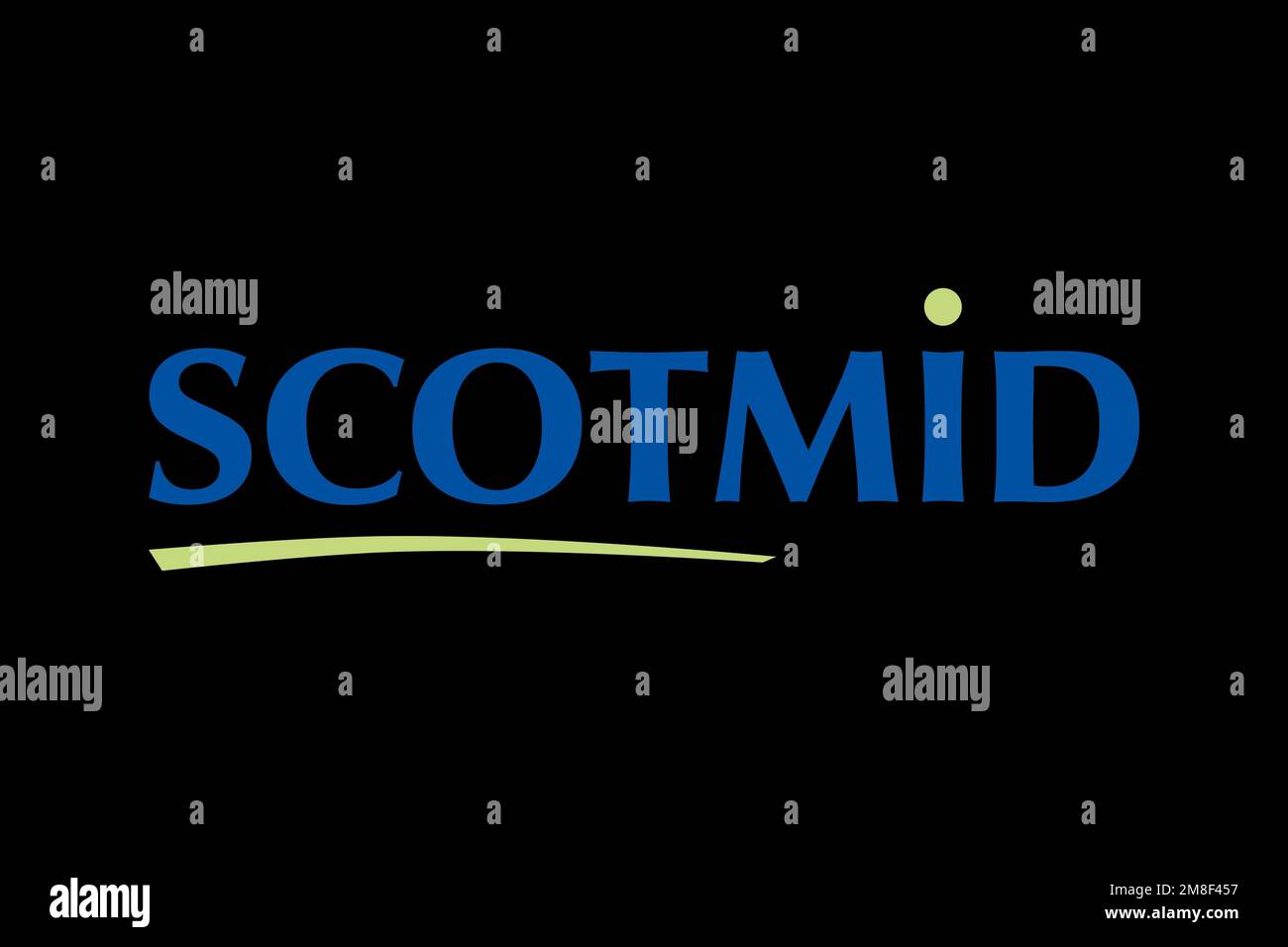 Scotmid, Logo, Black background Stock Photo - Alamy