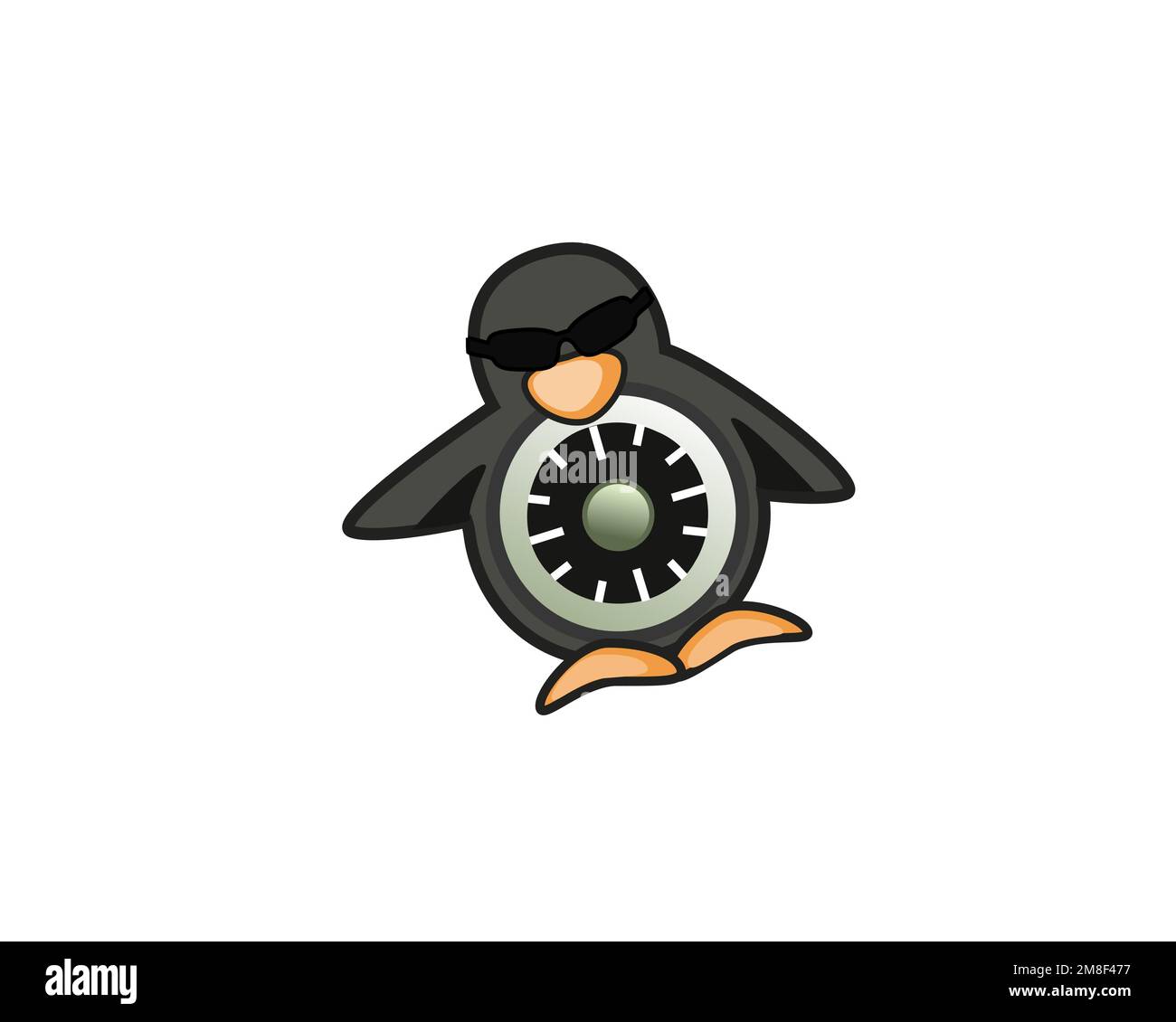 Linux logo Cut Out Stock Images & Pictures - Alamy