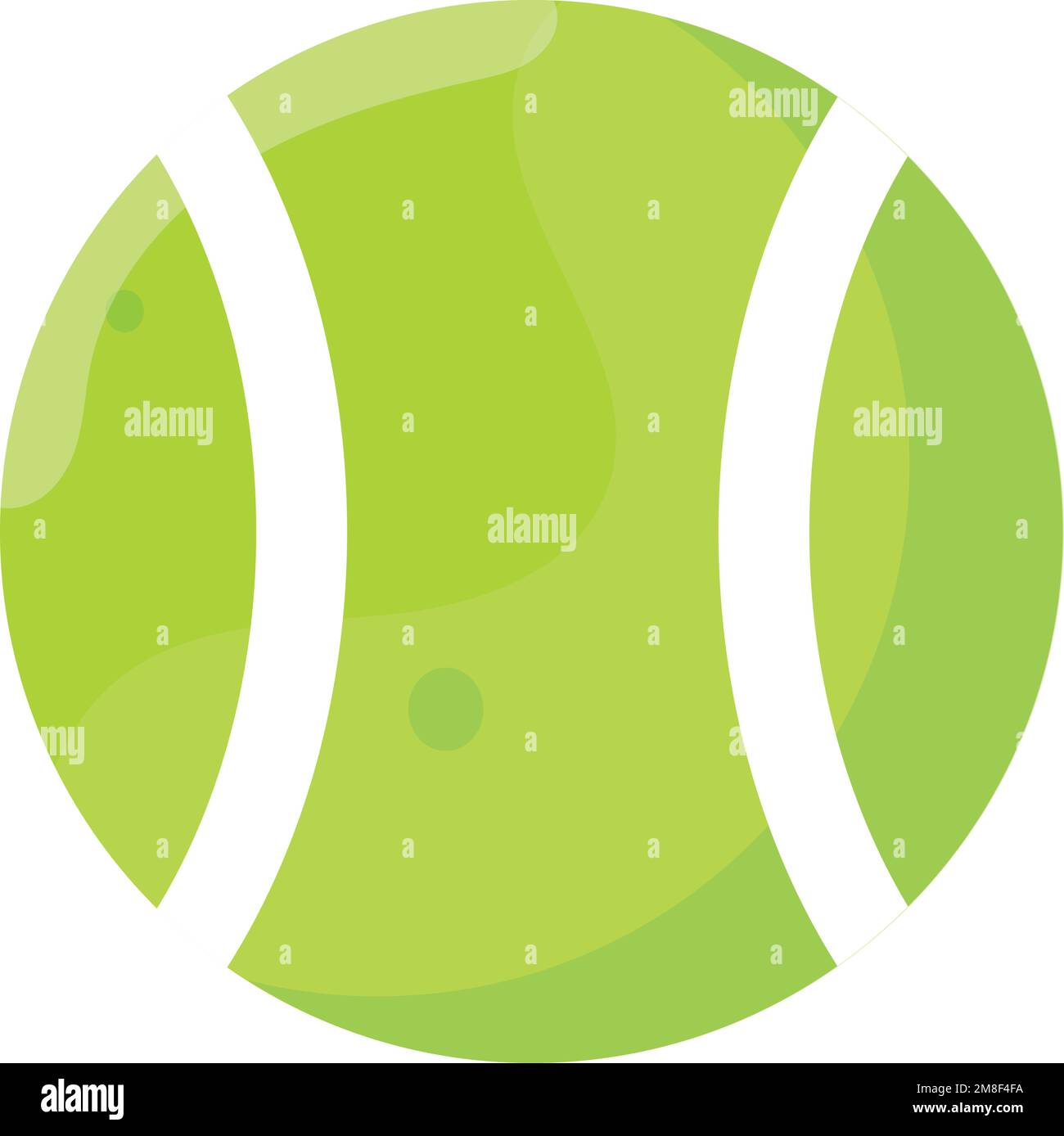Isolated colored tennis ball icon Vector Stock Vector Image & Art - Alamy