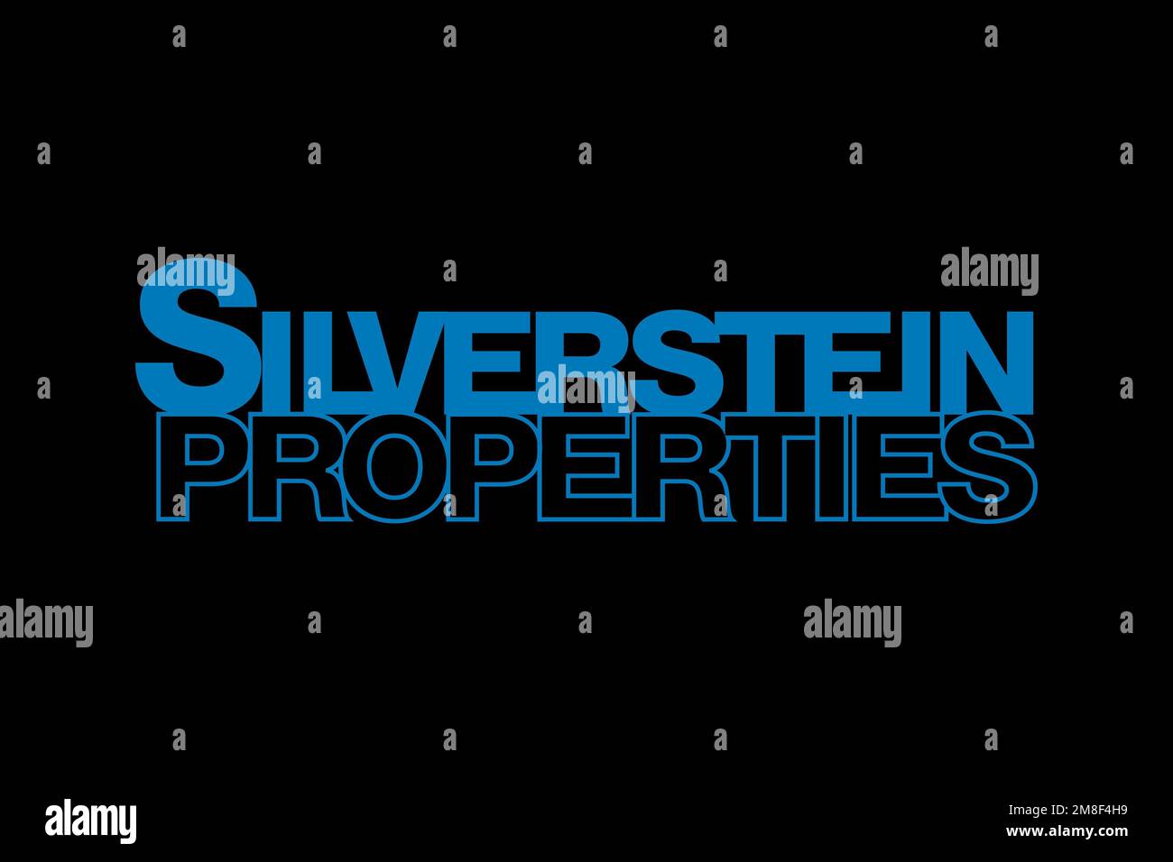 Silverstein Properties, Logo, Black background Stock Photo - Alamy