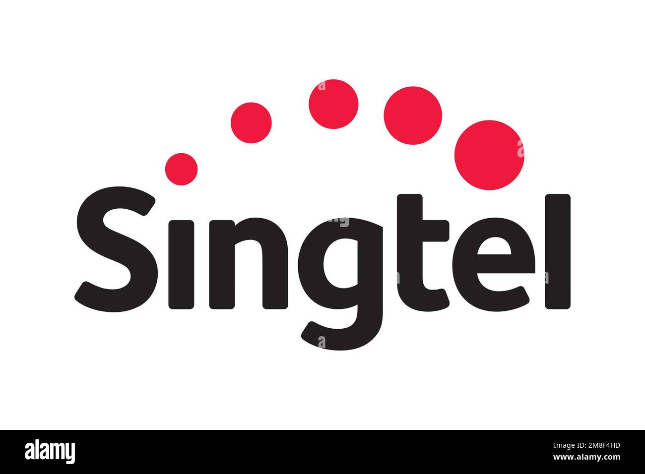 Singtel, Logo, White background Stock Photo - Alamy