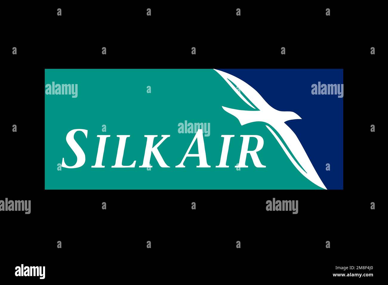 SilkAir, Logo, Black background Stock Photo - Alamy