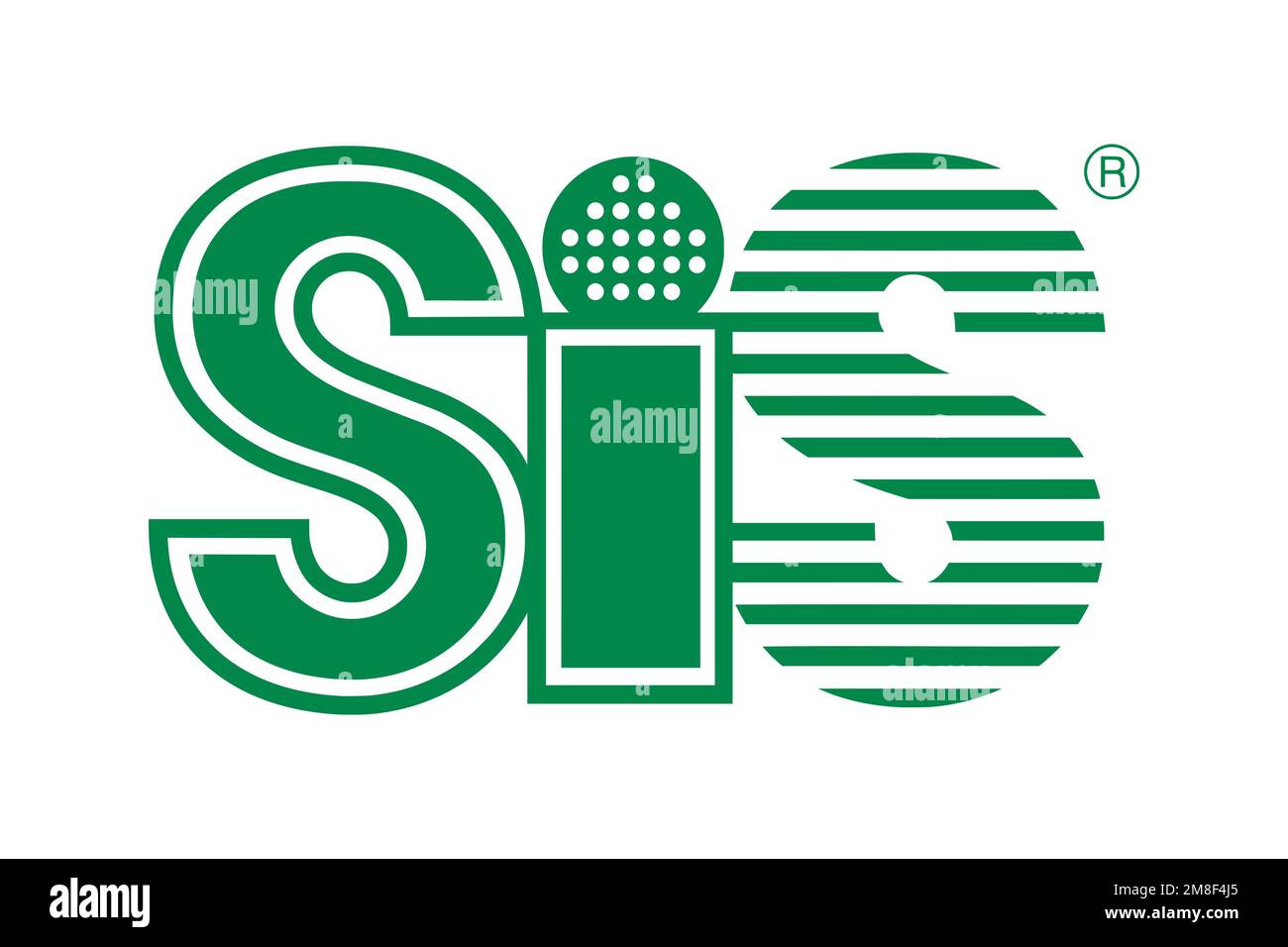 Silicon Integrated Systems, Logo, White background Stock Photo - Alamy